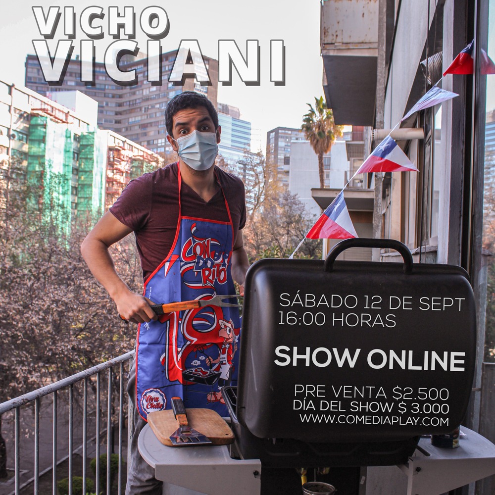 Vicho Viciani Stand Up Comedy Online - Sábado 12 de Septiembre ...