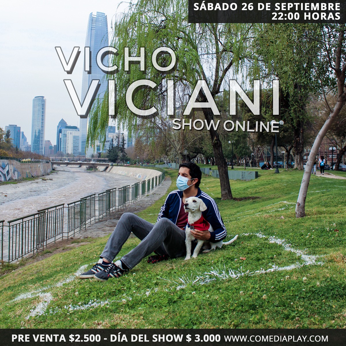 Vicho Viciani Stand Up Comedy Online – Sábado 26 de Septiembre ...