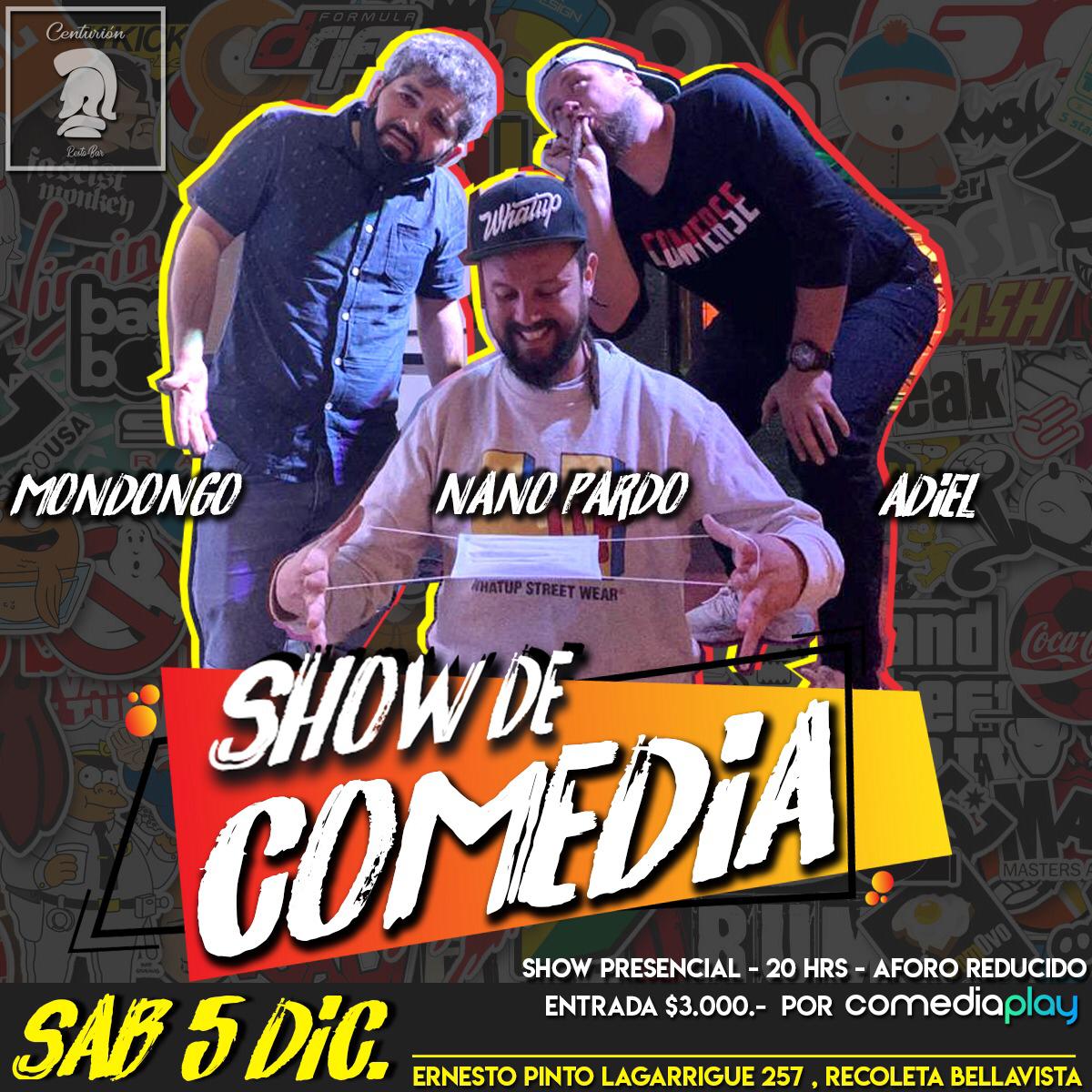Show de Comedia – Sabado 05 de Diciembre – Comediaplay