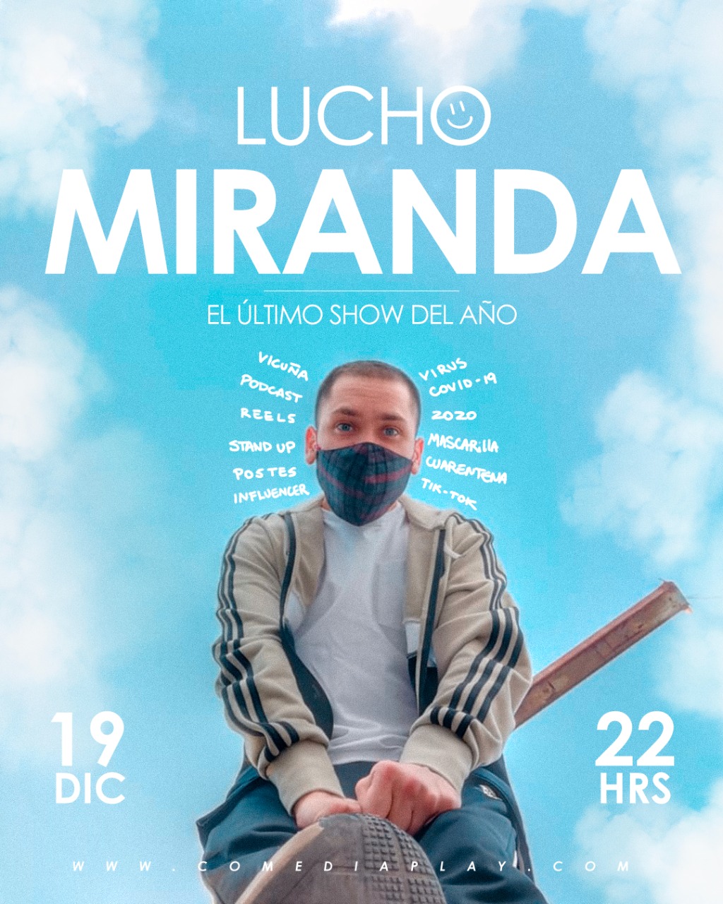 El Lucho Miranda en vivo – Sábado 19 de diciembre | Comediaplay