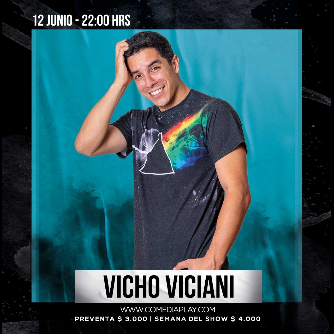 Vicho Viciani Stand Up Comedy Online - Sábado 12 de Junio | Comediaplay