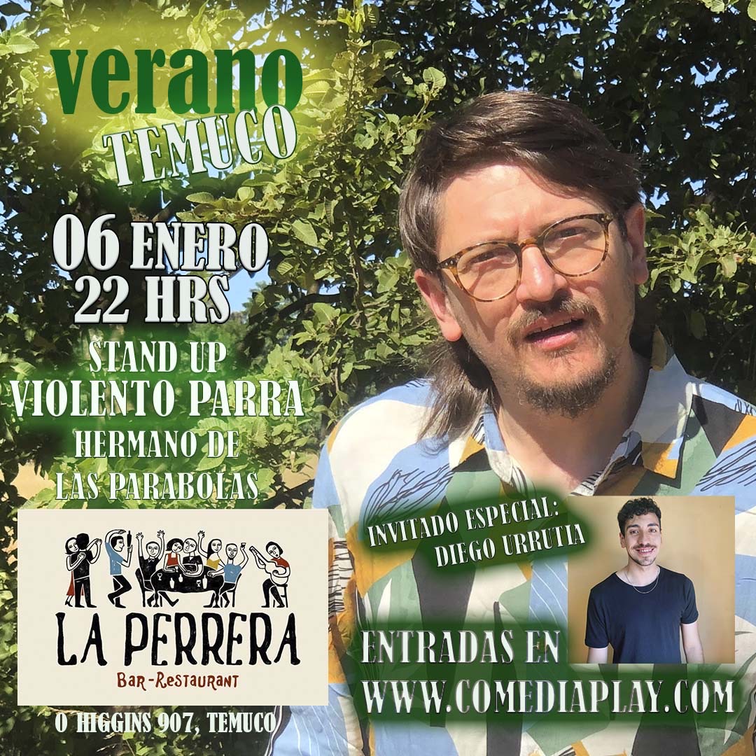 Mauro Palma-Violento Parra-hermano de las parábolas en “La Perrera ...