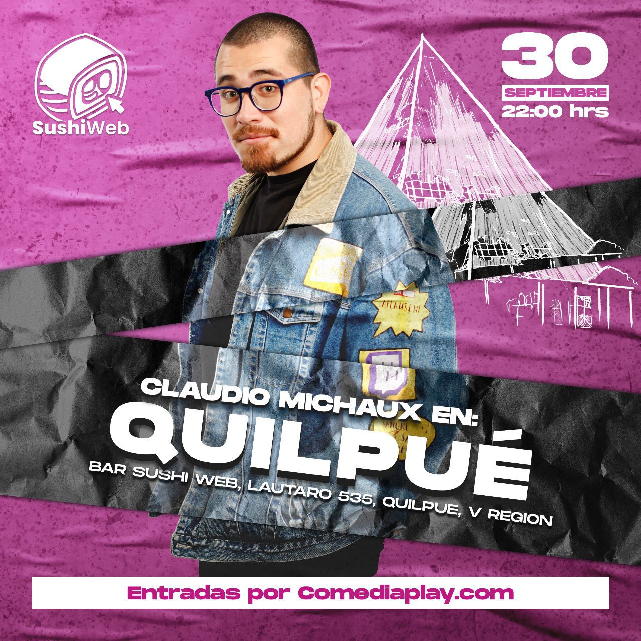 Eventos stand up comedy, comedia y teatro de todo Chile.